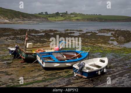 Portscatho Harbour Cornwall UK May Stock Photo - Alamy