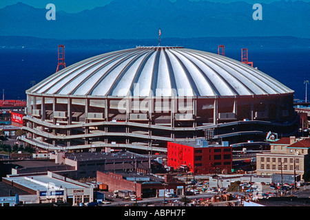 Kingdome sports arena demolition Seattle, Washington Stock Photo - Alamy