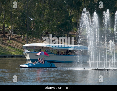 RIVER BOAT CALLED POPEYE ON THE RIVER TORRENS ADELAIDE SOUTH AUSTRALIA ...