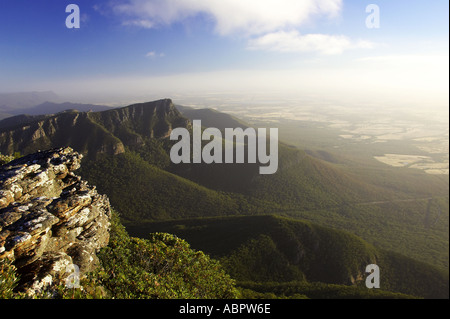 View from Mount William 1167m Grampians National Park Victoria ...