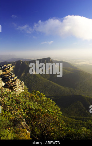 View from Mount William 1167m Grampians National Park Victoria ...