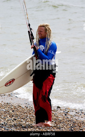 KITESURFING BEN HANBURY Stock Photo - Alamy