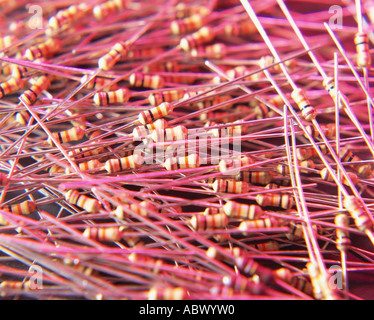 Large group of electric resistors Stock Photo - Alamy