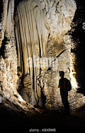 Popcorn calcite cave formations Caverns of Sonora Texas USA Stock Photo ...