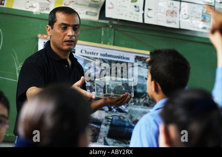 Mine risk education in Saidon, South Lebanon Stock Photo - Alamy