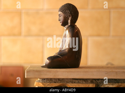 Buddha statue in wellness spa Stock Photo - Alamy