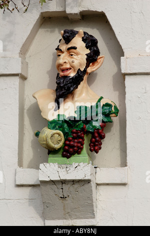 The statue of Bacchus, Roman god of Wine Stock Photo - Alamy
