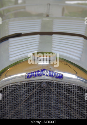A 1925 Halford Special racing car in the Grand Prix Exhibition ...
