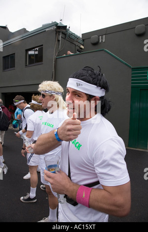 Fans in fancy dress during day fourteen of the William Hill World ...
