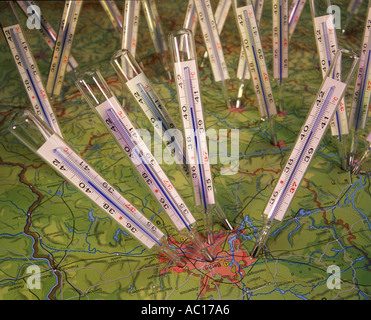 Thermometer, heat wave in Germany Stock Photo - Alamy