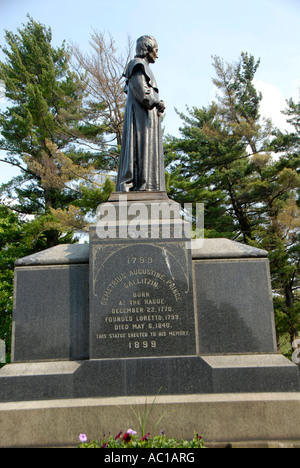 Statue of Demetrius Augustine Prince Gallitzin Stock Photo - Alamy