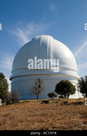 The Hale Telescope at Mount Palomar observatory In California Stock ...