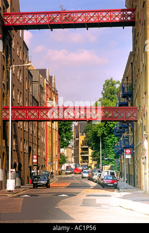 Victorian Era Gantries, Wapping High Street Stock Photo - Alamy