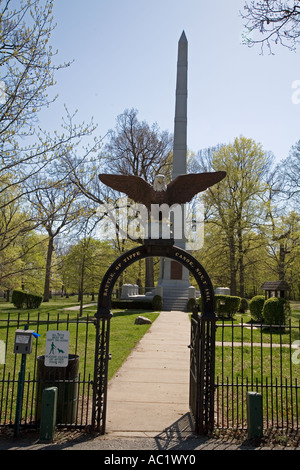 Monument to General William Henry Harrison who fought at the Battle of ...