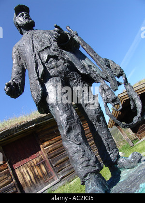 Bull museum Rendalen Norway Stock Photo - Alamy