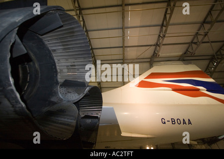 Concorde Jet Engine Stock Photo - Alamy