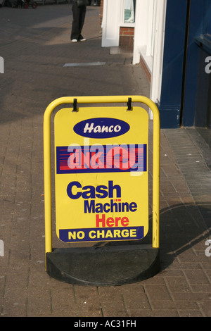Link free cash machine outside McDonalds, St Mary Street, Cardiff ...