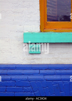 abstract multi color colorful wall background Stock Photo - Alamy