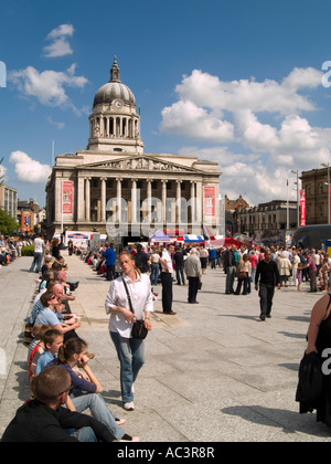 The Red Arrows fly over Nottingham city centre to celebrate four ...