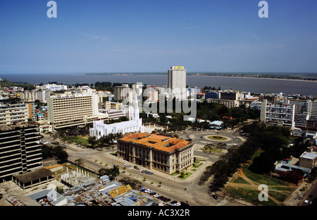 Aerial view of the City of Maputo in Mozambique Africa Stock Photo - Alamy