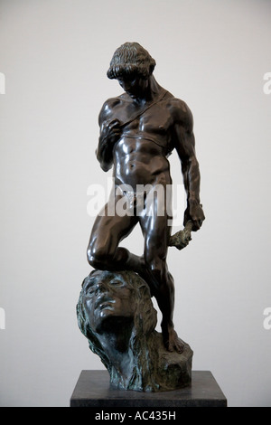 Prometheus, sculpture, Alte Nationalgalerie museum, Berlin Stock Photo ...