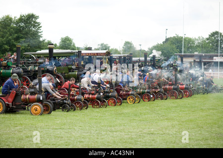 Steam Engine rally at Corbridge Northumberland England Stock Photo - Alamy