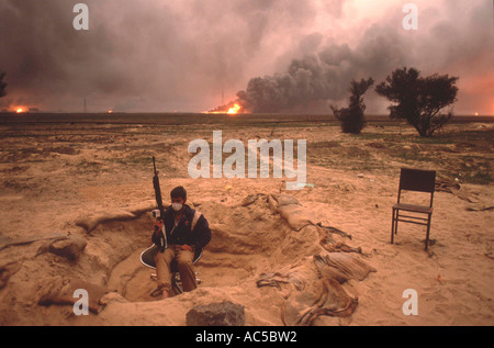 The aftermath of the 1991 Gulf War in Kuwait : the death highway, Mutla ...