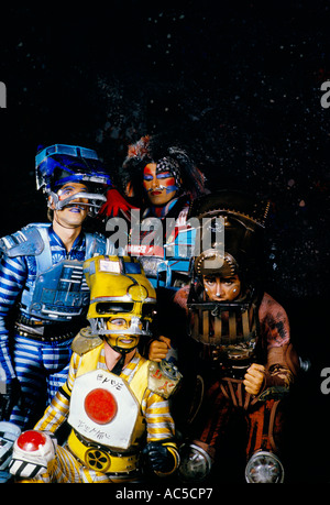Cast members of West End show Starlight Express perform on London's ...