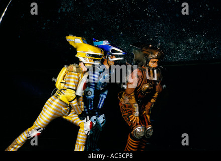 Cast members of West End show Starlight Express perform on London's ...