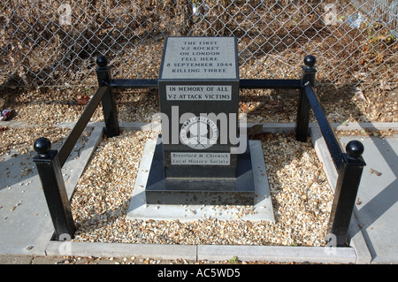 V2 memorial to the victims of the first German V2 rocket attack of ...