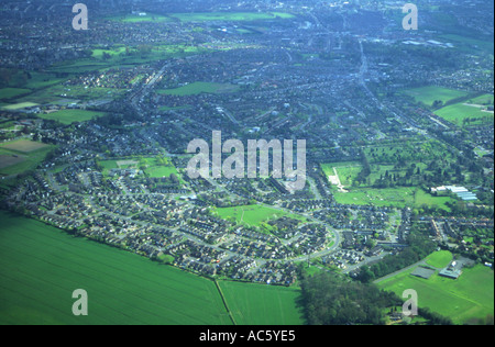 Aerial View of Northampton, England, UK Stock Photo - Alamy