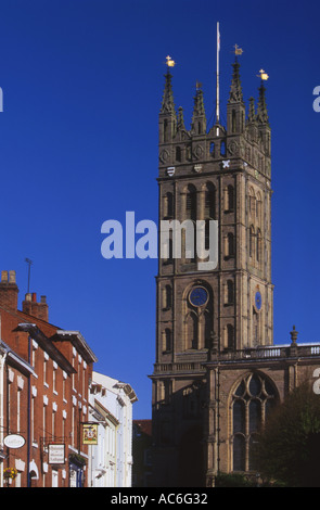 Historic church of Saint Mary, Warwick, Warwickshire, England, UK Stock ...