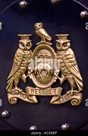 John Fowler & Co Leeds steam traction engine boiler front plate name ...