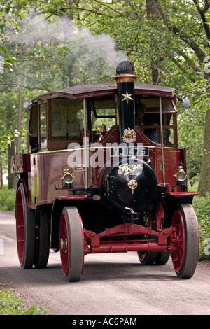 Steam engine emitting smoke Stock Photo - Alamy