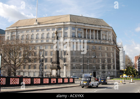 Thames House, headquarters of MI5, the british security service, on ...