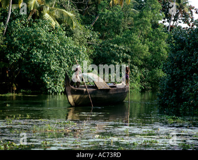 COUNTRY BOAT OF KUTTANAD Stock Photo - Alamy