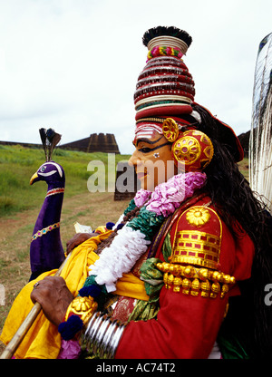 MAYILATTAM TEMPLE AND FESTIVAL RELATED ARTFORM OF KERALA Stock Photo ...