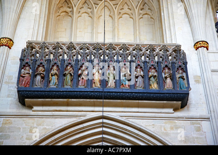 Exeter Cathedral Minstrels' Gallery Stock Photo - Alamy