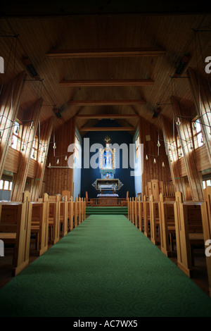 Inside Traditional Protestant Church, Norway Stock Photo - Alamy