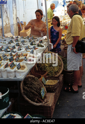 The village of Cotignac in Provence Stock Photo - Alamy
