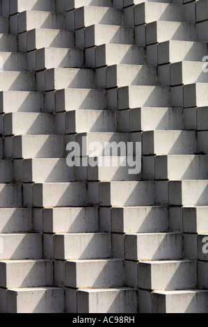 National Sculpture Garden Four-Sided Pyramid Sol Lewitt Washington DC ...