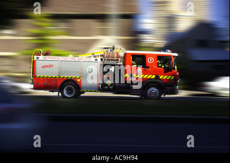 Fire engine Melbourne Victoria Australia Stock Photo - Alamy