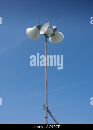 Public address system (PA system) loudspeaker on cruise ship Stock ...