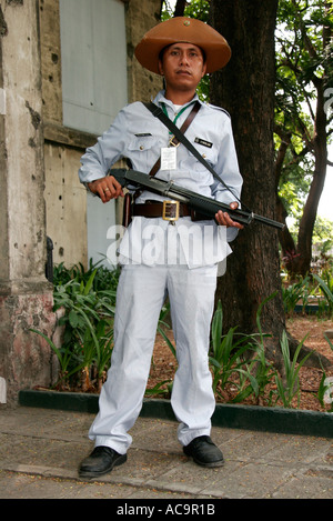 Security Guard at Intramuros, Manila, Philippines, South East Asia ...
