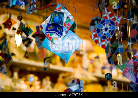 Gaudi souvenir shops in Barcelona Catalonia Spain ES Stock Photo - Alamy