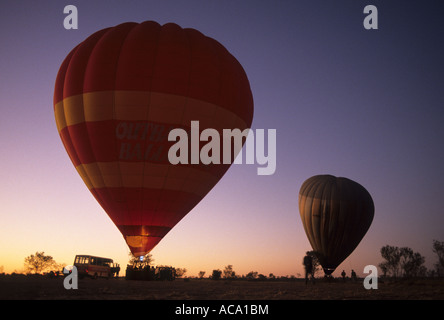 Outback ballooning, Northern Territory, Australia Stock Photo - Alamy