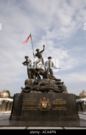 War Memorial at Tugu Negara (Tugu Kebangsaan, National Monument Stock ...