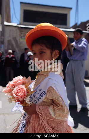 Folkloric dancer - Puno Week festival, Puno, PERU Stock Photo - Alamy