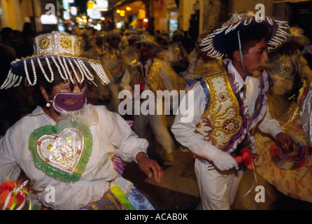 Folkloric dancers - Puno Week festival, Puno, PERU Stock Photo - Alamy