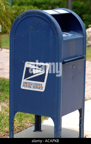 United States Postal Service box in Stockbridge, Berkshire County ...